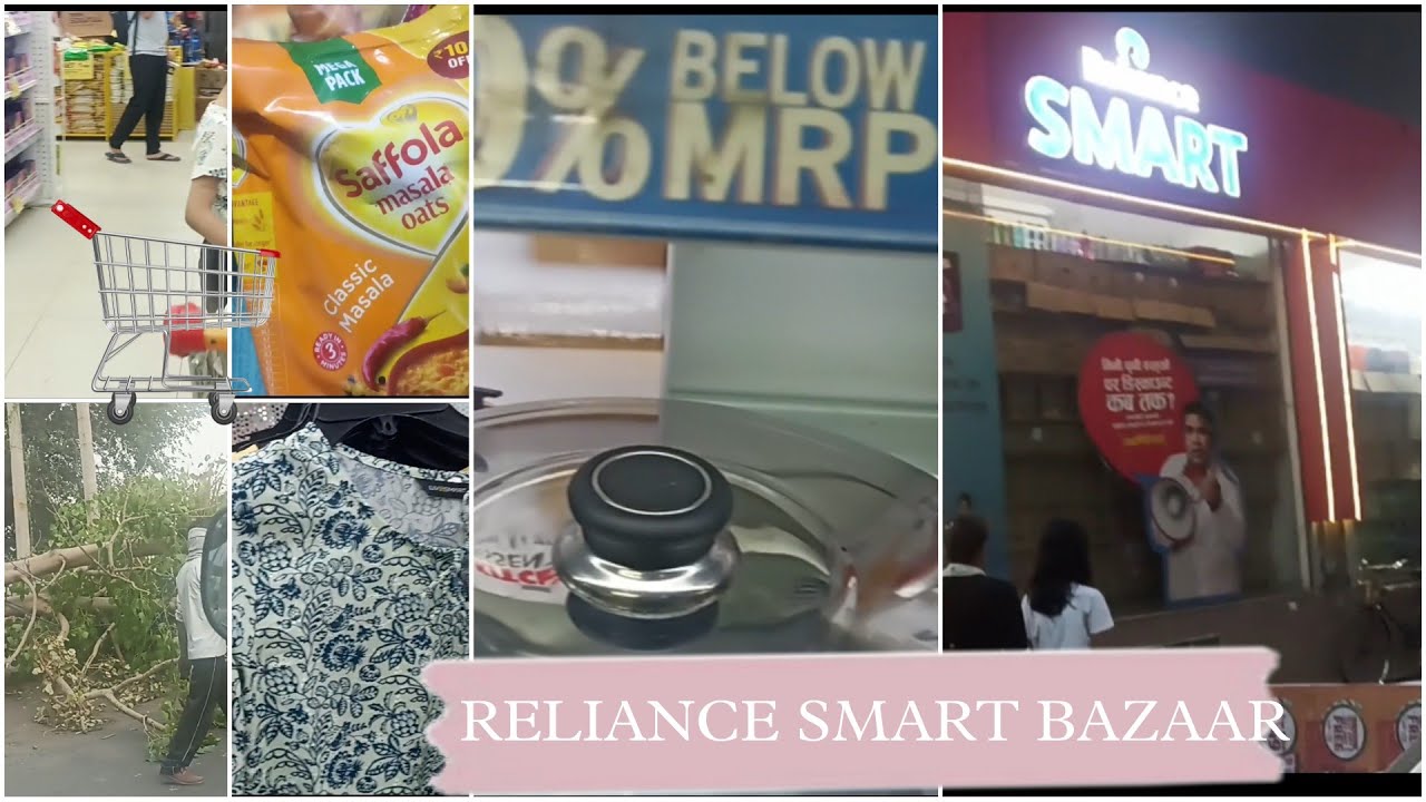 RELIANCE SMART BAZAAR SHOPPING//GROCERY SHOPPING//SUMMER SALE ...