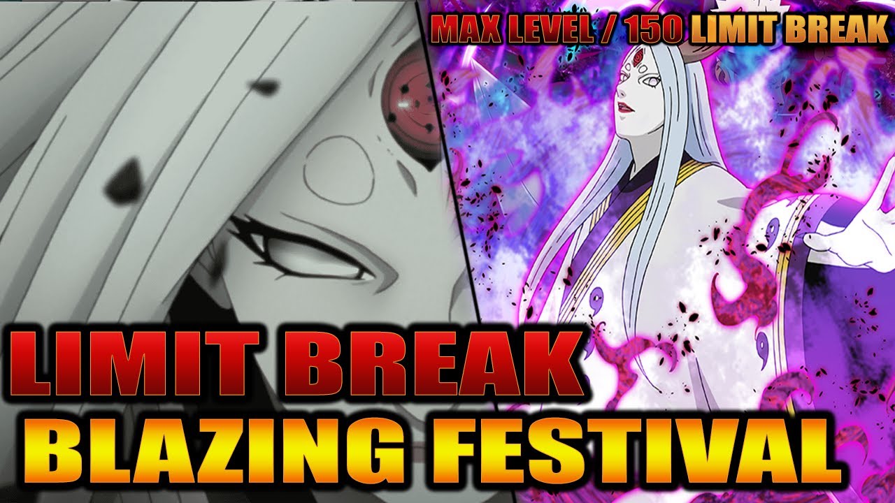 ||Hacer Limit Break a Personajes Blazing Festival en Naruto Blazing ...