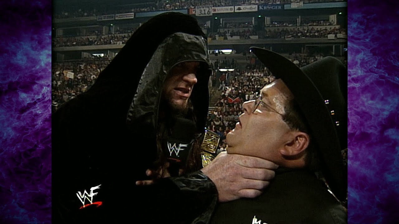 "JR" Jim Ross Interviews The Undertaker w/ Paul Bearer (Ministry Cloak ...