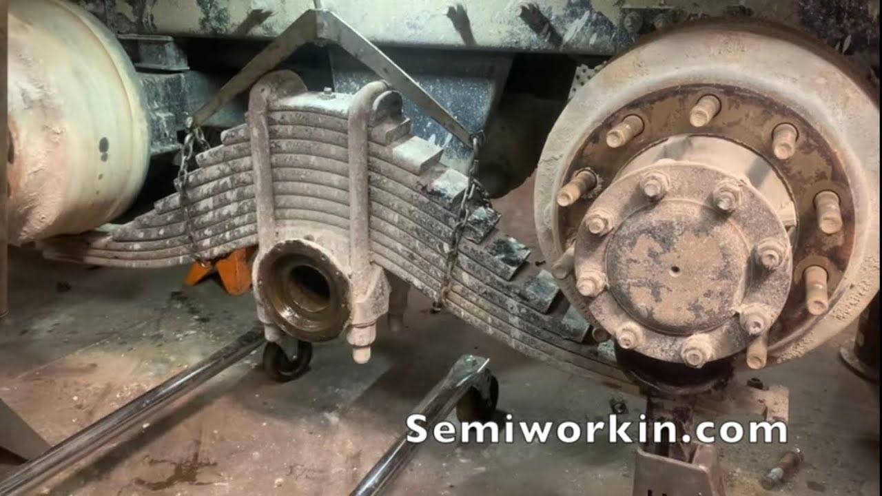 Mack Suspension Camel Back Springs YouTube