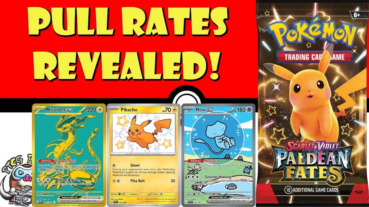 Paldean Fates Pull Rates Revealed - Can we Believe Them!? (Pokémon TCG ...