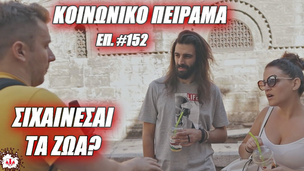 Κοινωνικό Πείραμα: «Σιχαίνομαι τα Ζώα.» - YouTube
