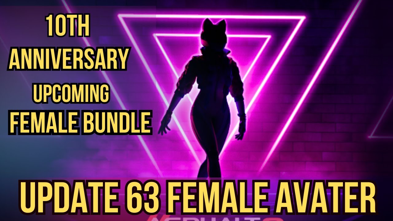 NEW AVATAR * ASPHALT 8 :10TH ANNIVERSARY | UPDATE 63 NEW FEMALE AVATAR ...
