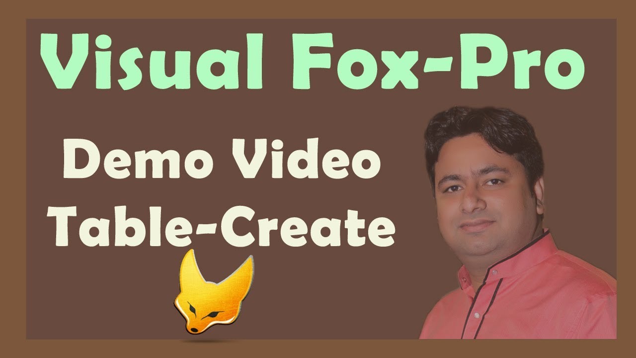 Visual Fox Pro - Database Language | Visual Fox Pro 6 - Demo Video ...