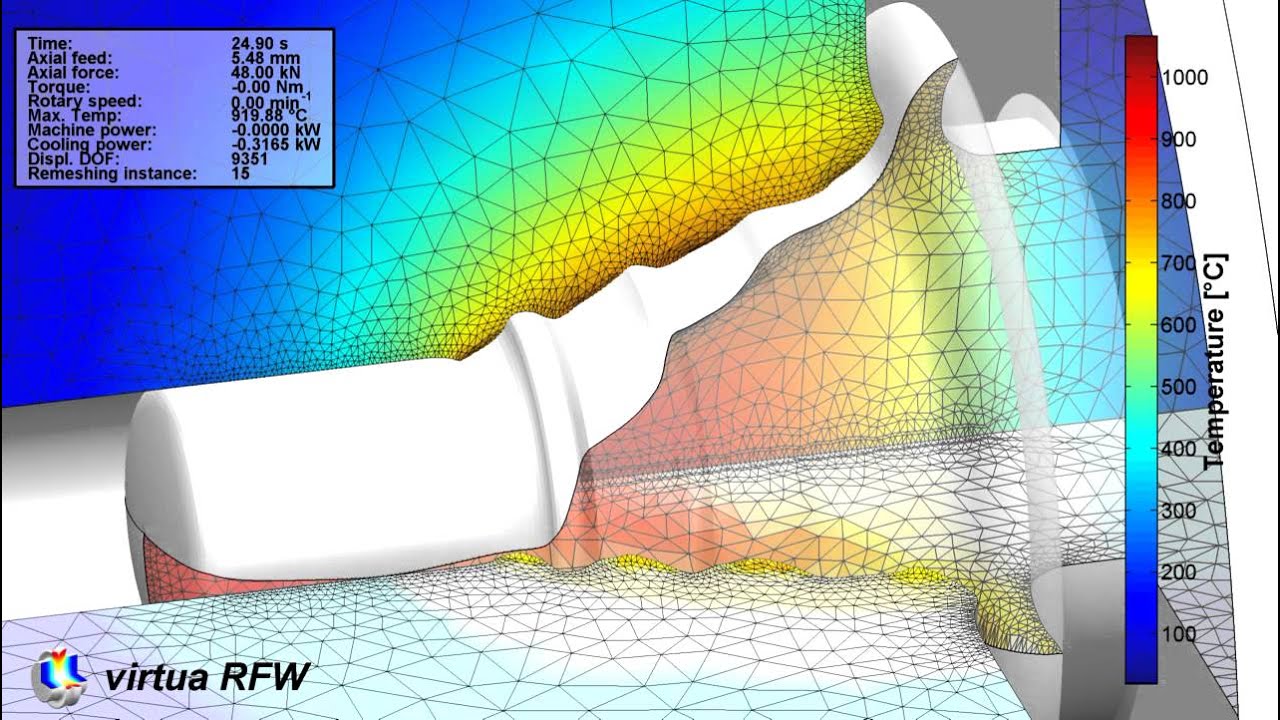 Plug friction weld; Postprocessing #1. - YouTube