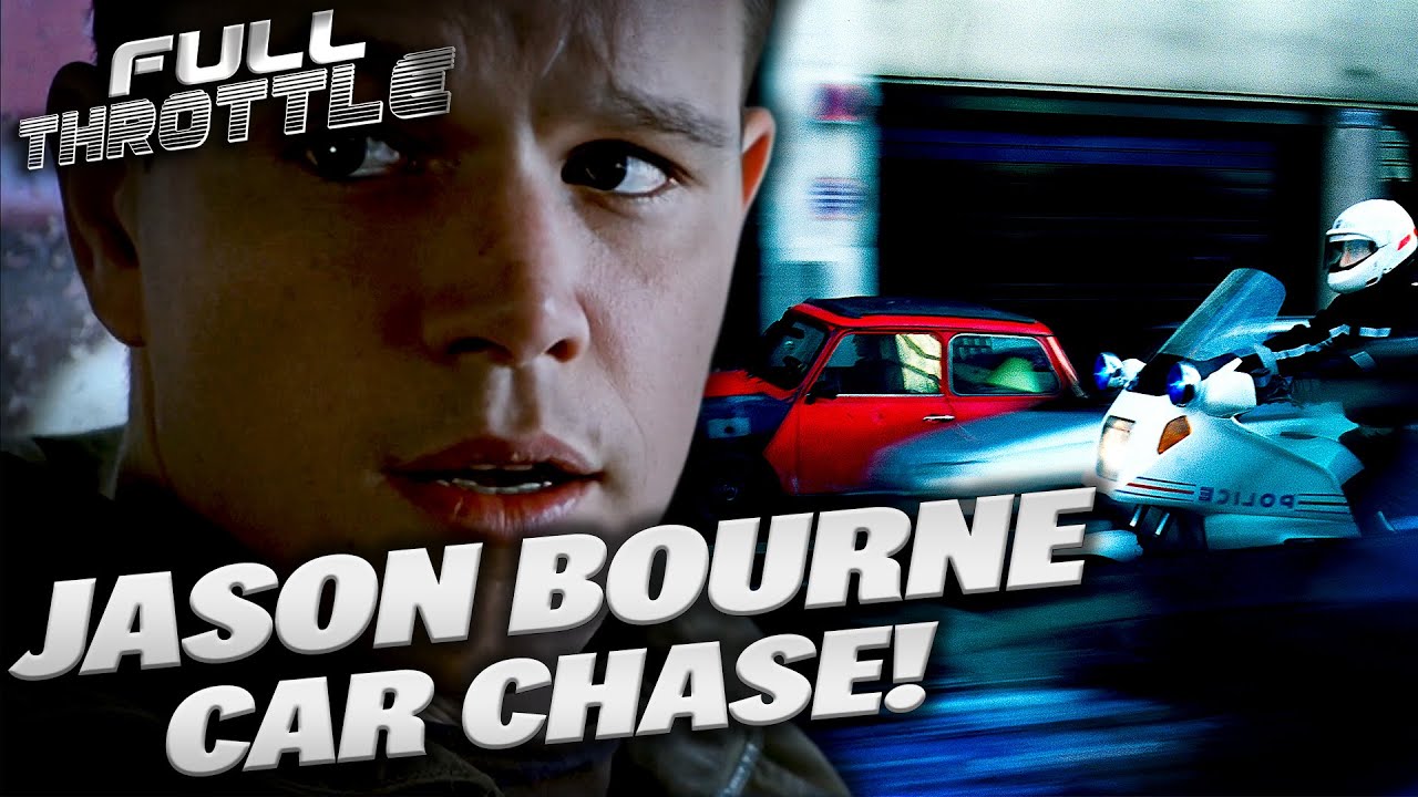 Mini Cooper Chase Through The Streets Of Paris | The Bourne Identity ...