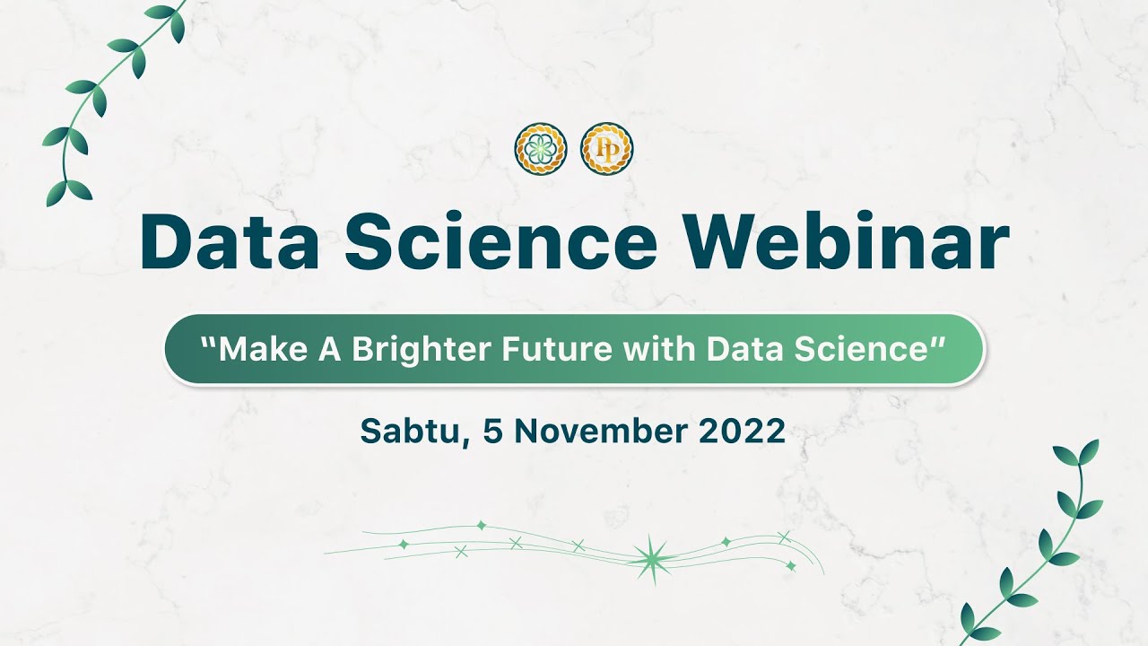 Data Science Webinar - Kementerian Analisis Data Digital - YouTube