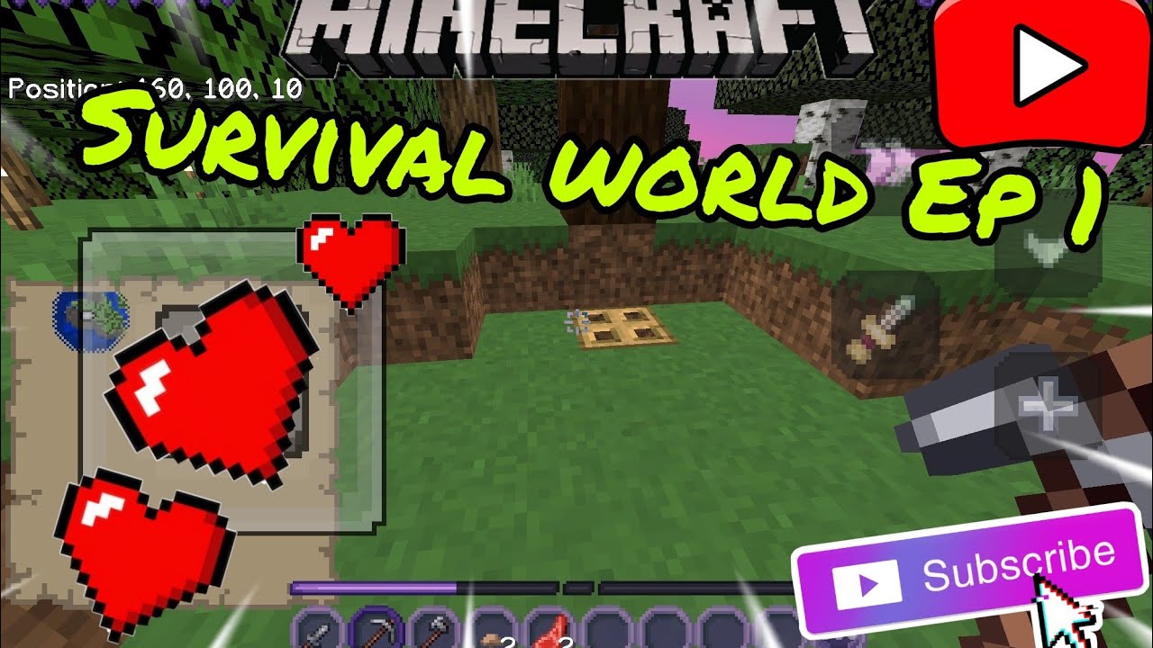 EP1 of Minecraft Survival World: The Journey Begins #minecraft # ...
