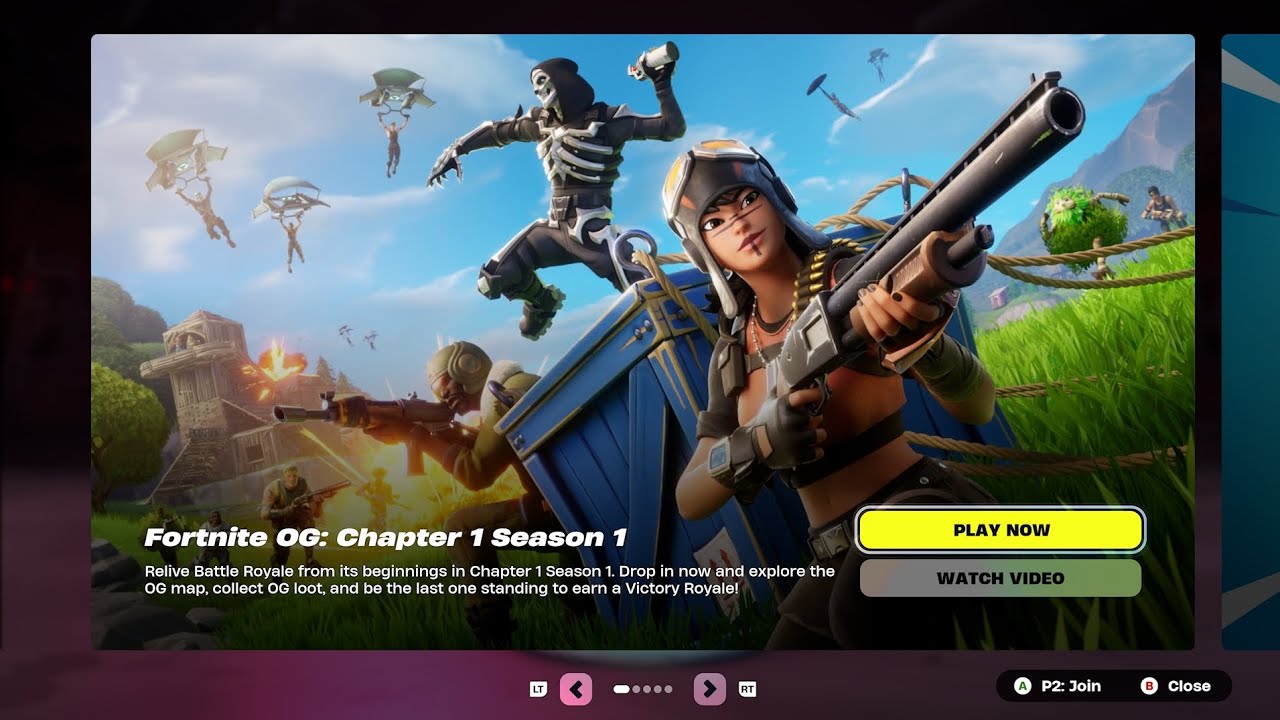 Fortnite OG: Chapter 1 Season 1 Trailer - YouTube
