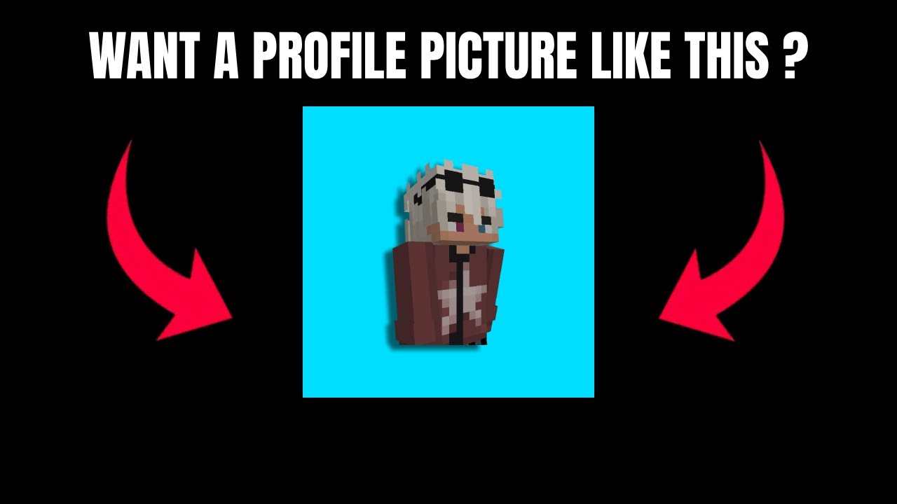 How to make the best Profile Picture for minecraft - YouTube