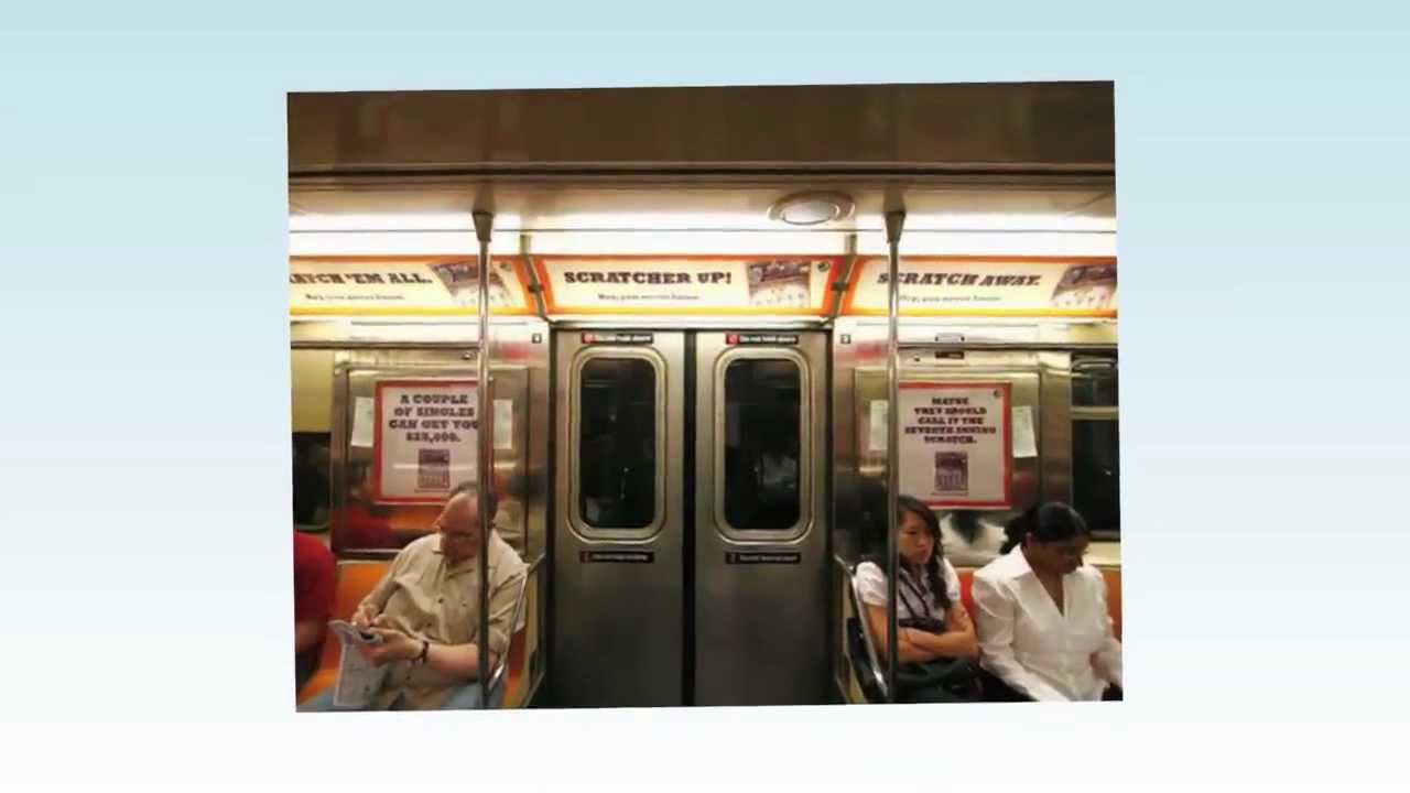 Subway Advertising - Advertise in Subway Cars & Subway Stations - YouTube