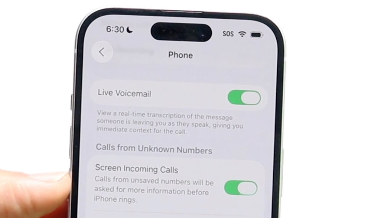 How To Enable Call Screening On iPhone! - YouTube