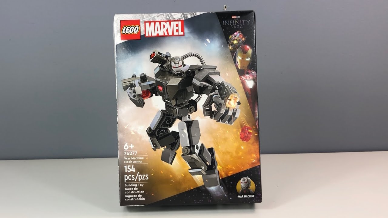 Lego War Machine Mech Armour (76277) set review - YouTube