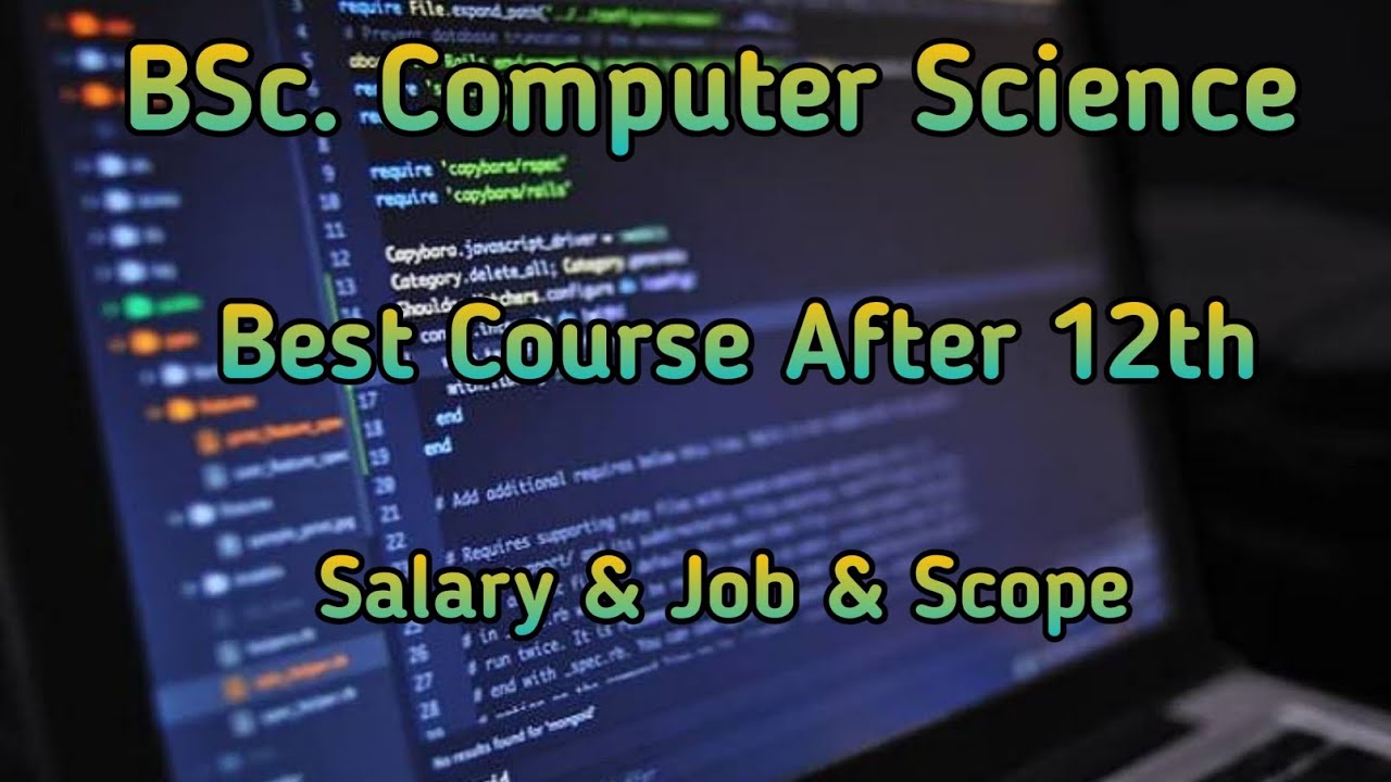 Bsc. Computer Science Course Full Details Tamil | 2023 | Best Course After 12th | Jobs - YouTube