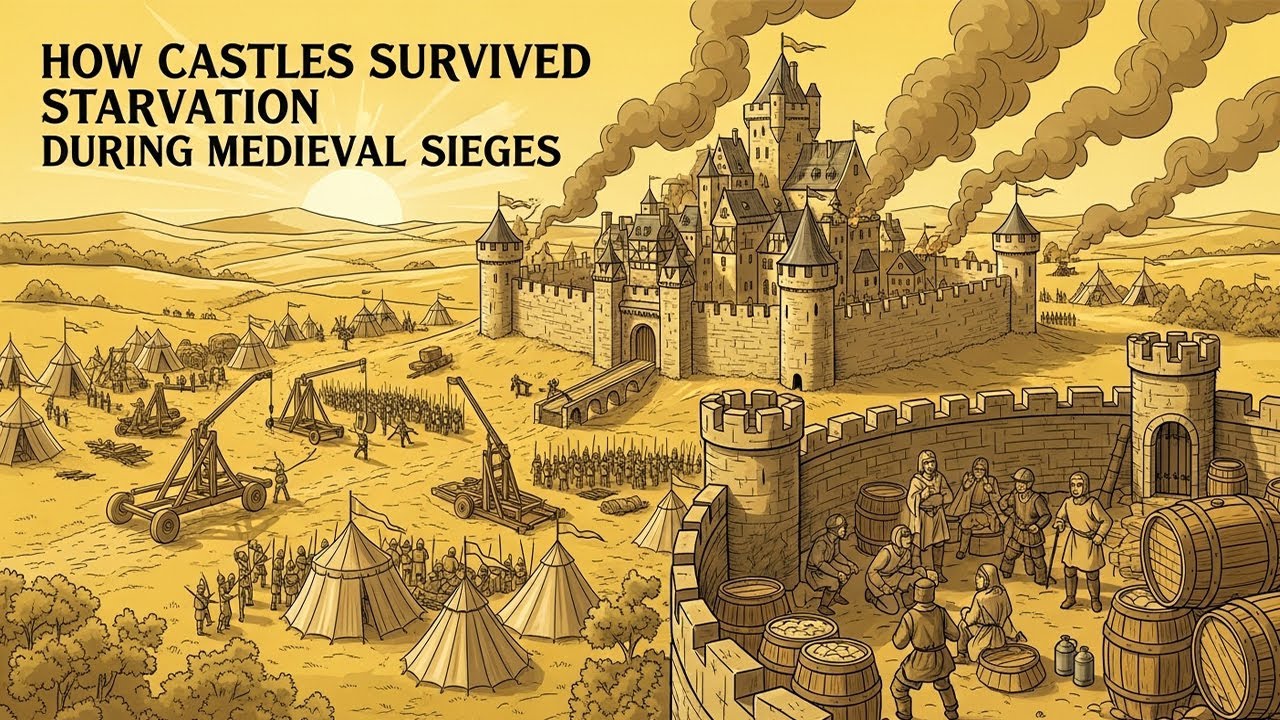 How Castles Survived Starvation During Medieval Sieges | Medieval Siege ...