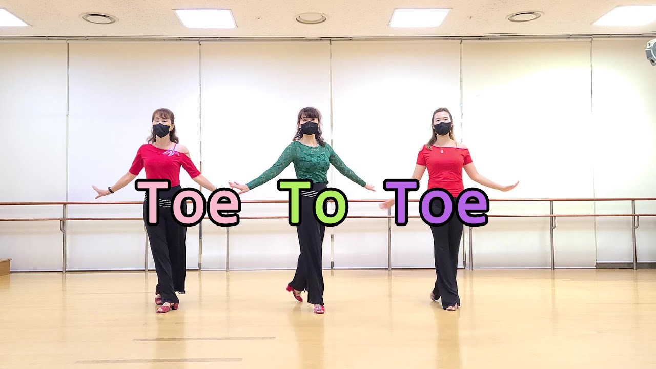 Toe To Toe Line dance -Absolute Beginner - YouTube