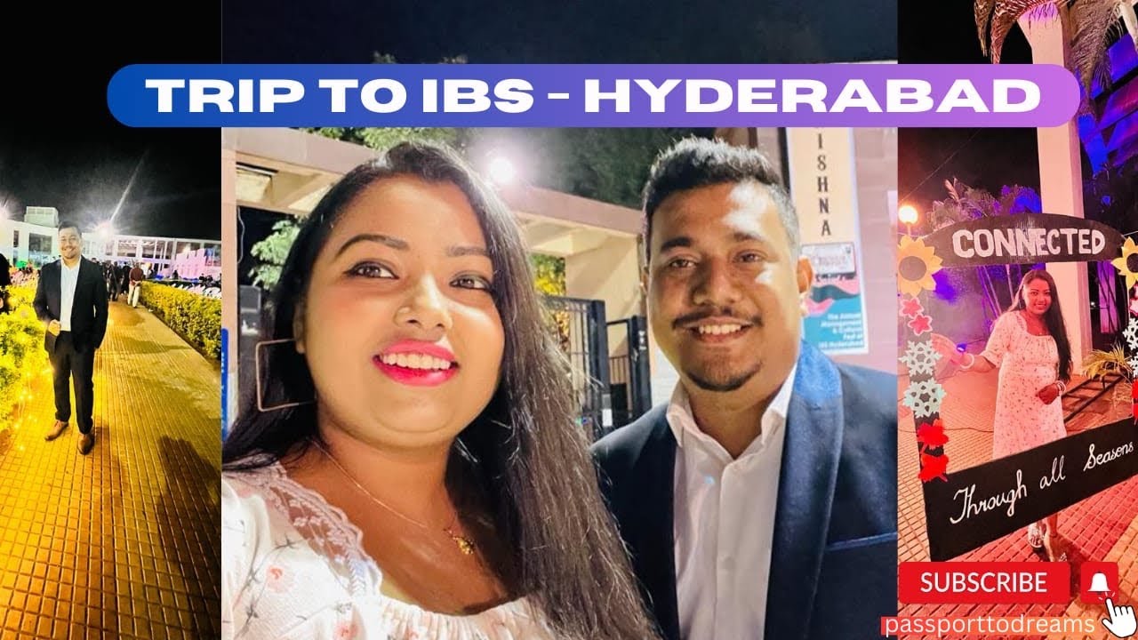 Trip to IBS Hyderabad😍 Part 1 #passporttodreams #travelvlog #hyderabad ...