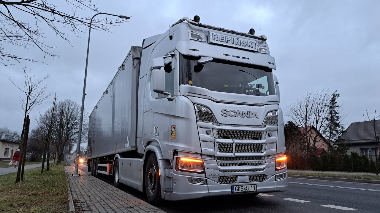 Scania R500 Repiński Transport - YouTube