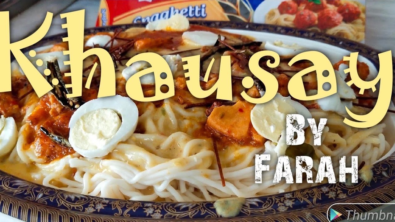 Khausay Easy Recipe by Farah | Recipe by Farah | BLOGBYFARAHH | VLOG By ...