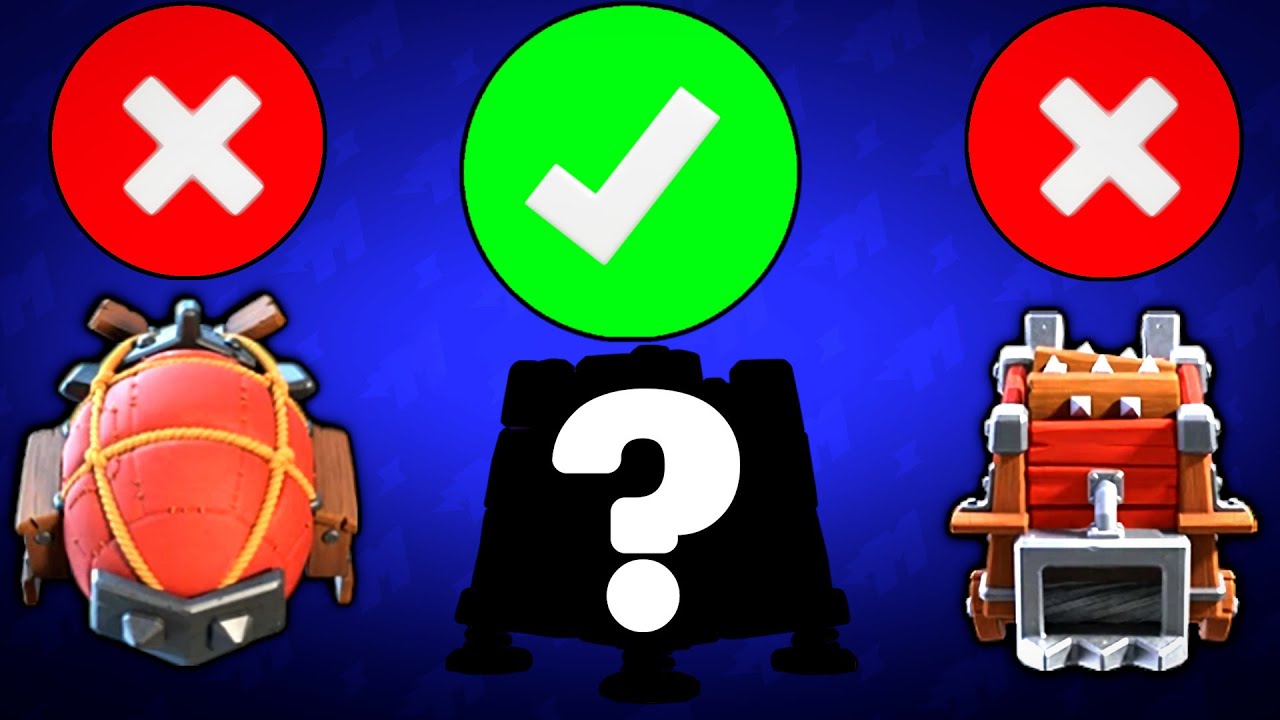 What Is REALLY The Best Siege Machine In Clash of Clans? - YouTube