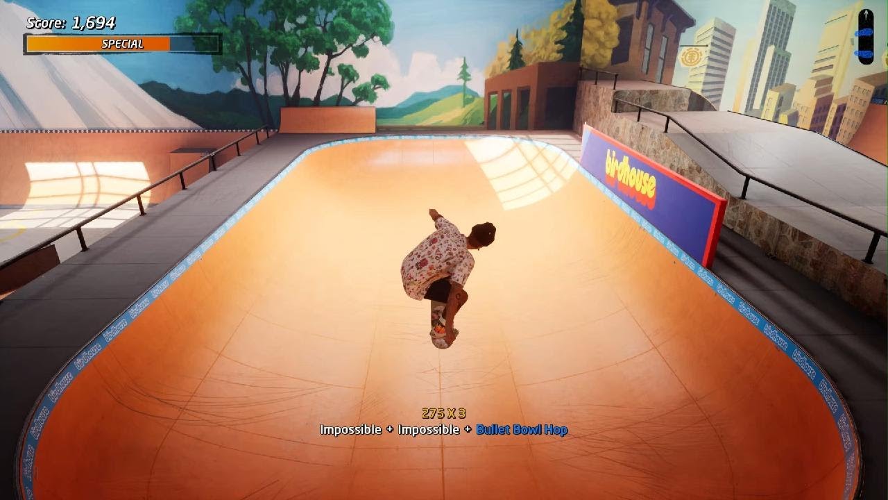 Bowl Envy and Bullet Bowl HP Gaps Skatestreet | Tony Hawk's Pro Skater ...