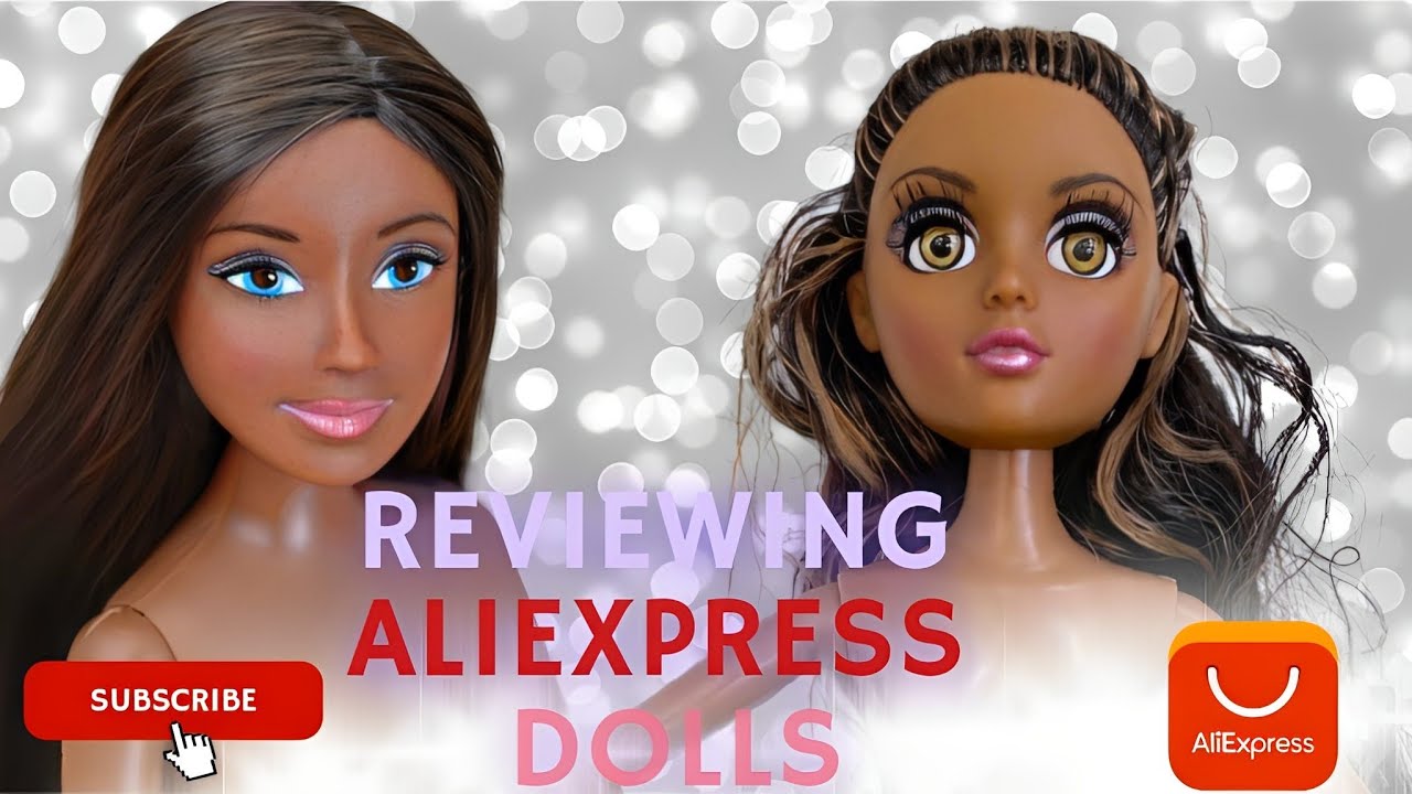 Review & Restyle Two New Aliexpress Dolls + Updates 2024 - YouTube