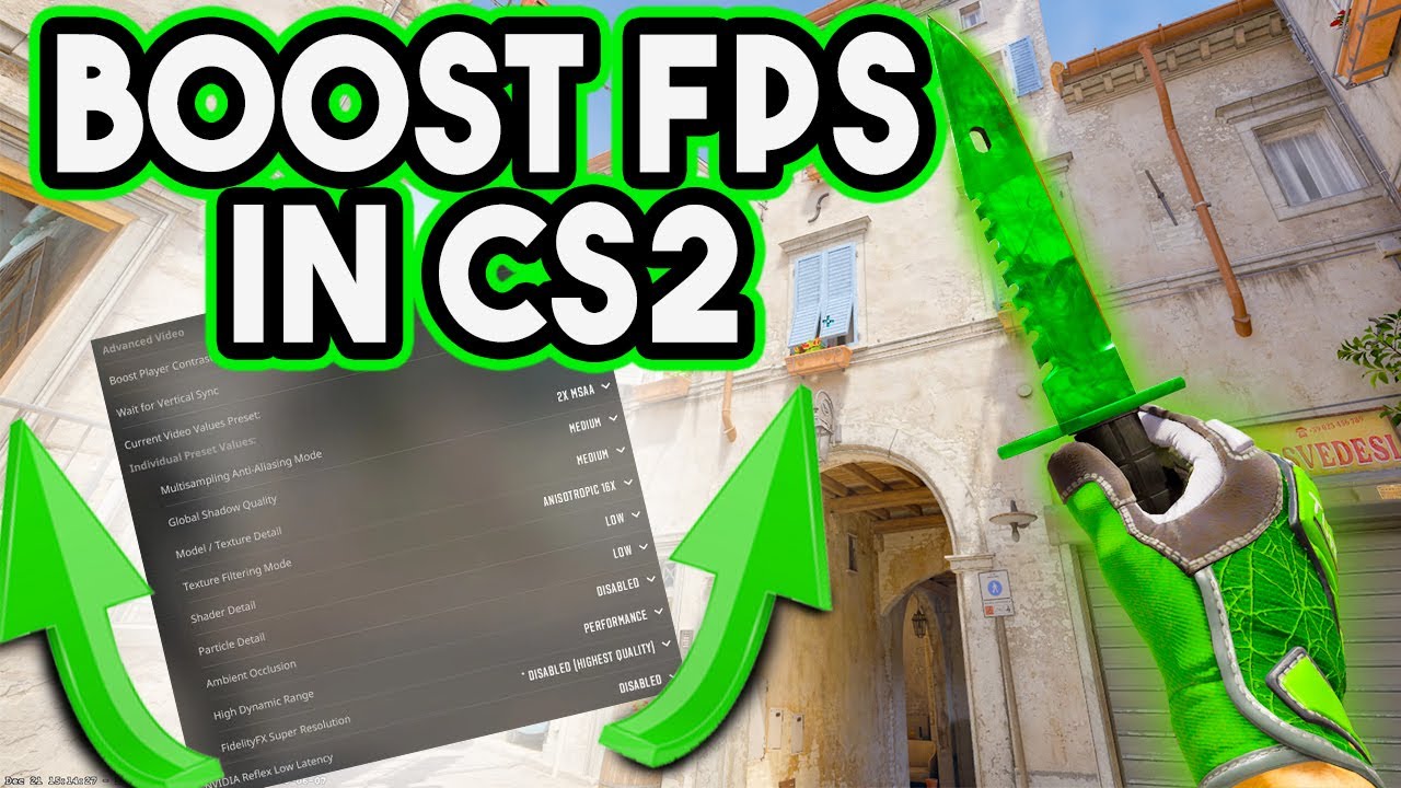 Use THESE SETTINGS To BOOST YOUR FPS In CS2! - YouTube
