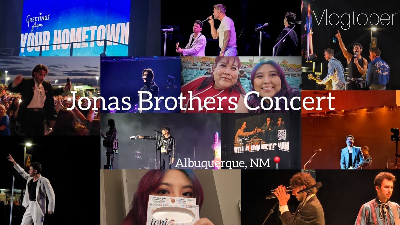 Vlogtober Day 1: Jonas Brothers Concert 2025 vlog 🖤🤭 - YouTube