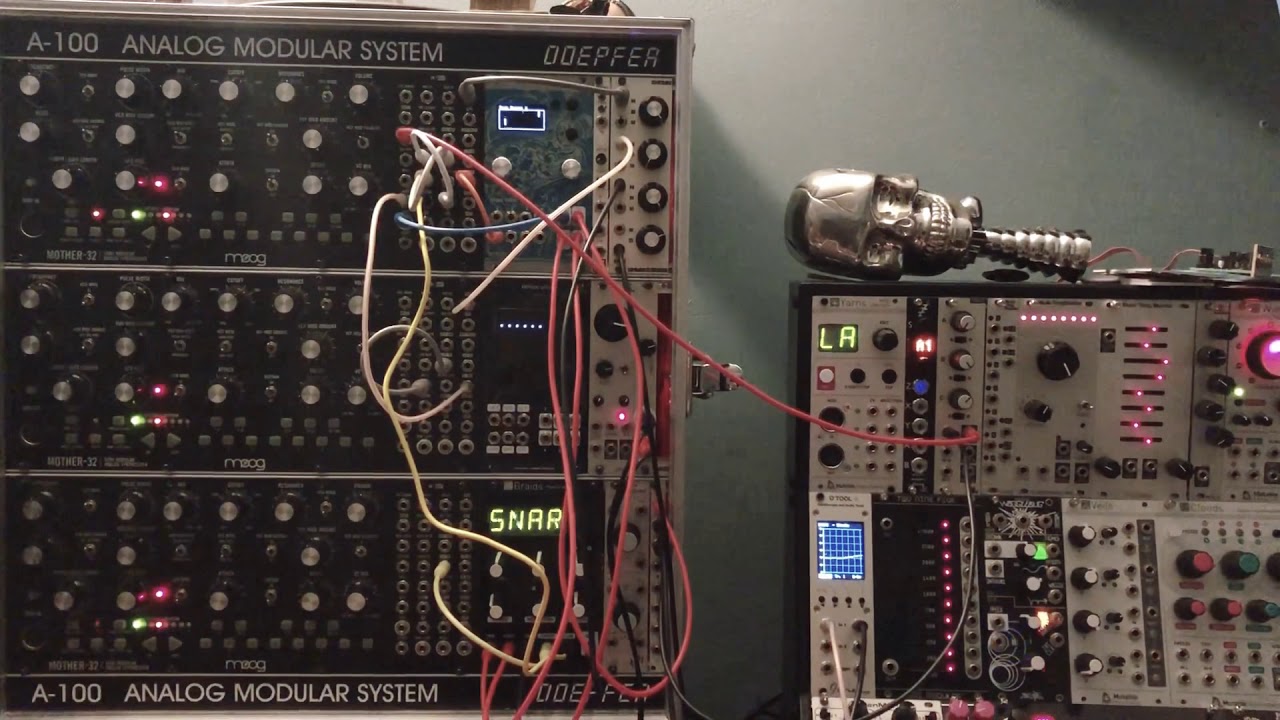 Modular Synth Pong 2 - YouTube