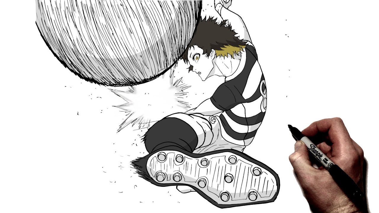 How To Draw Bachira Beeshot | Step BY Step | Blue Lock - YouTube