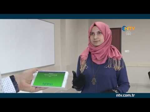 İşte işaret dilini ses ve yazıya dönüştüren ''Konuşan Eller''