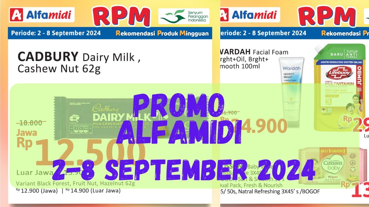 Promo RPM Alfamidi Minggu ini 2 - 8 September 2024 - YouTube