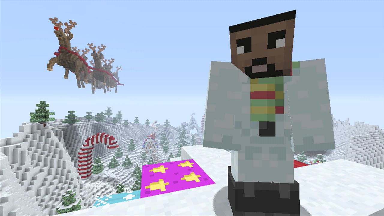 Minecraft (Xbox 360) - Christmas Wonderland - Hunger Games - Round 2 ...