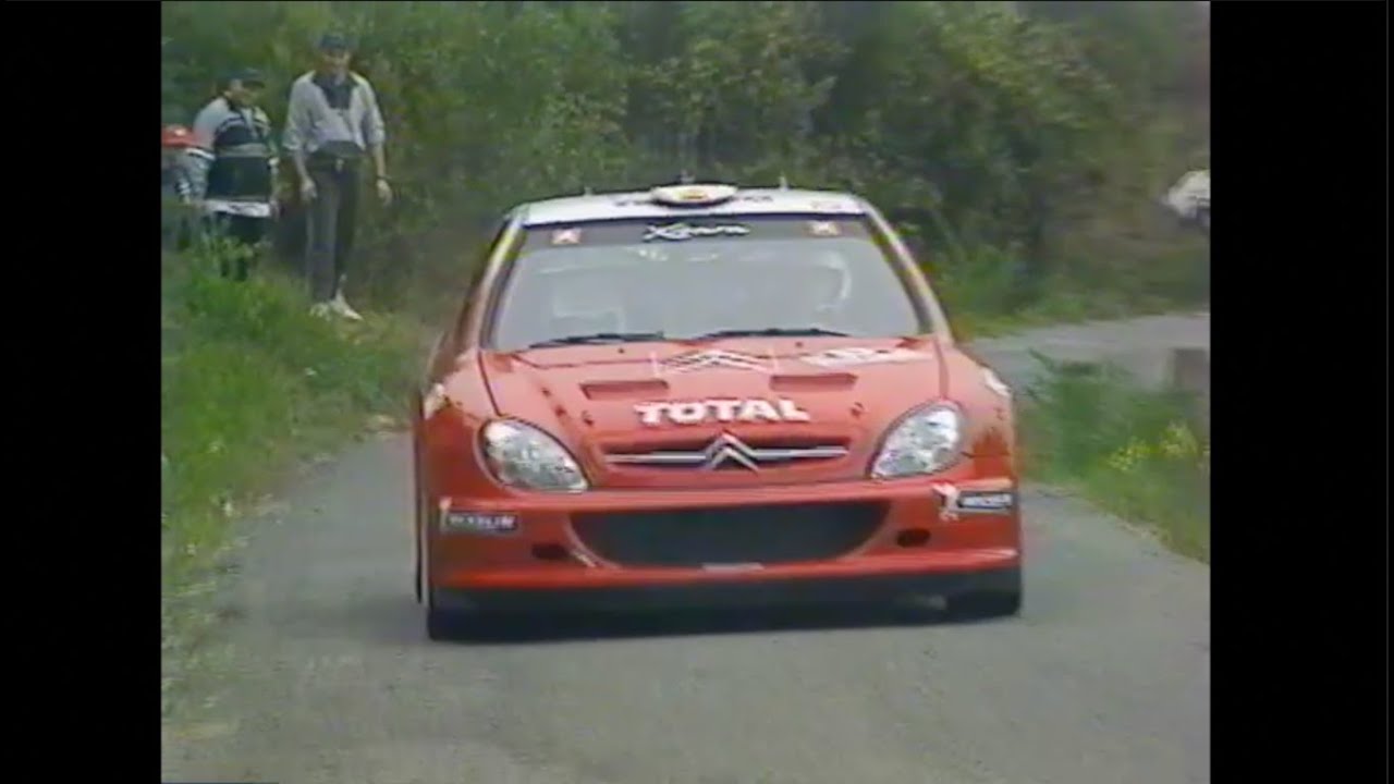Sébastien Loeb - Citroën Xsara WRC - Rallye Sanremo 2001 - YouTube