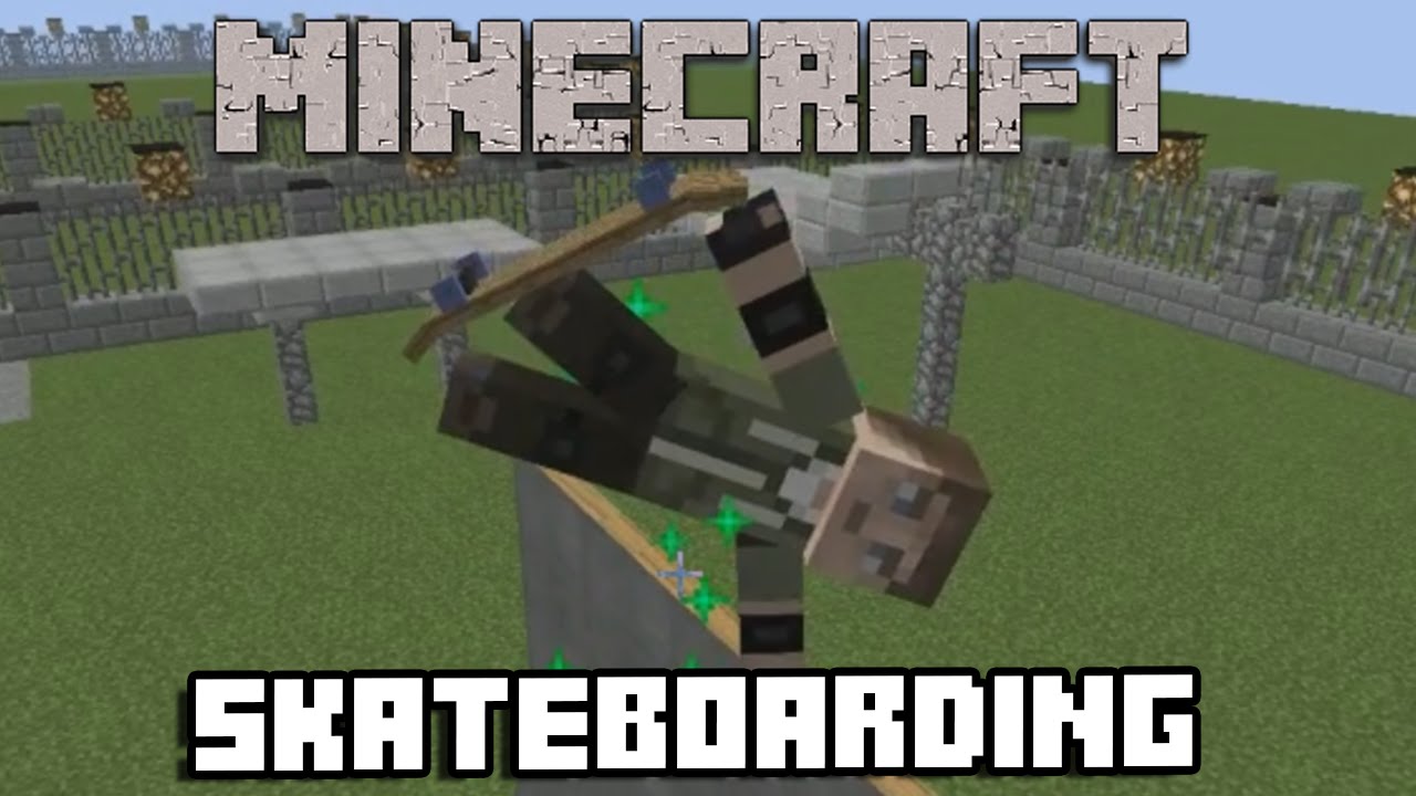 Minecraft 1.8.7 | SKATEBOARDING IN MINECRAFT!! | ITA - YouTube