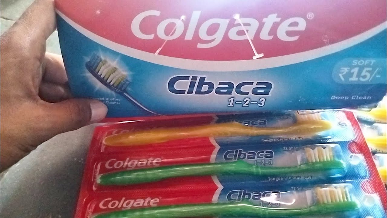 Colgate cibaca 1-2-3 toothbrush wholesale price l Colgate brush price l ...