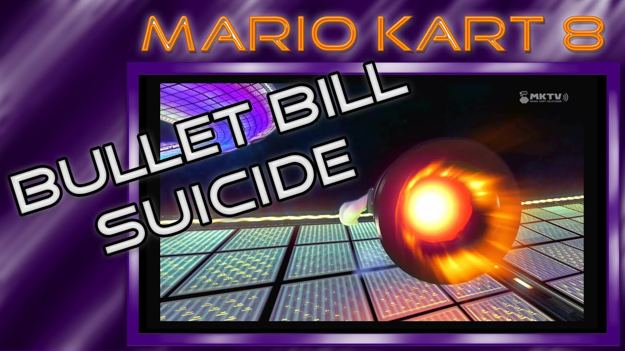 Mario Kart 8 - Bullet Bill Does a 360 off the Track! - YouTube