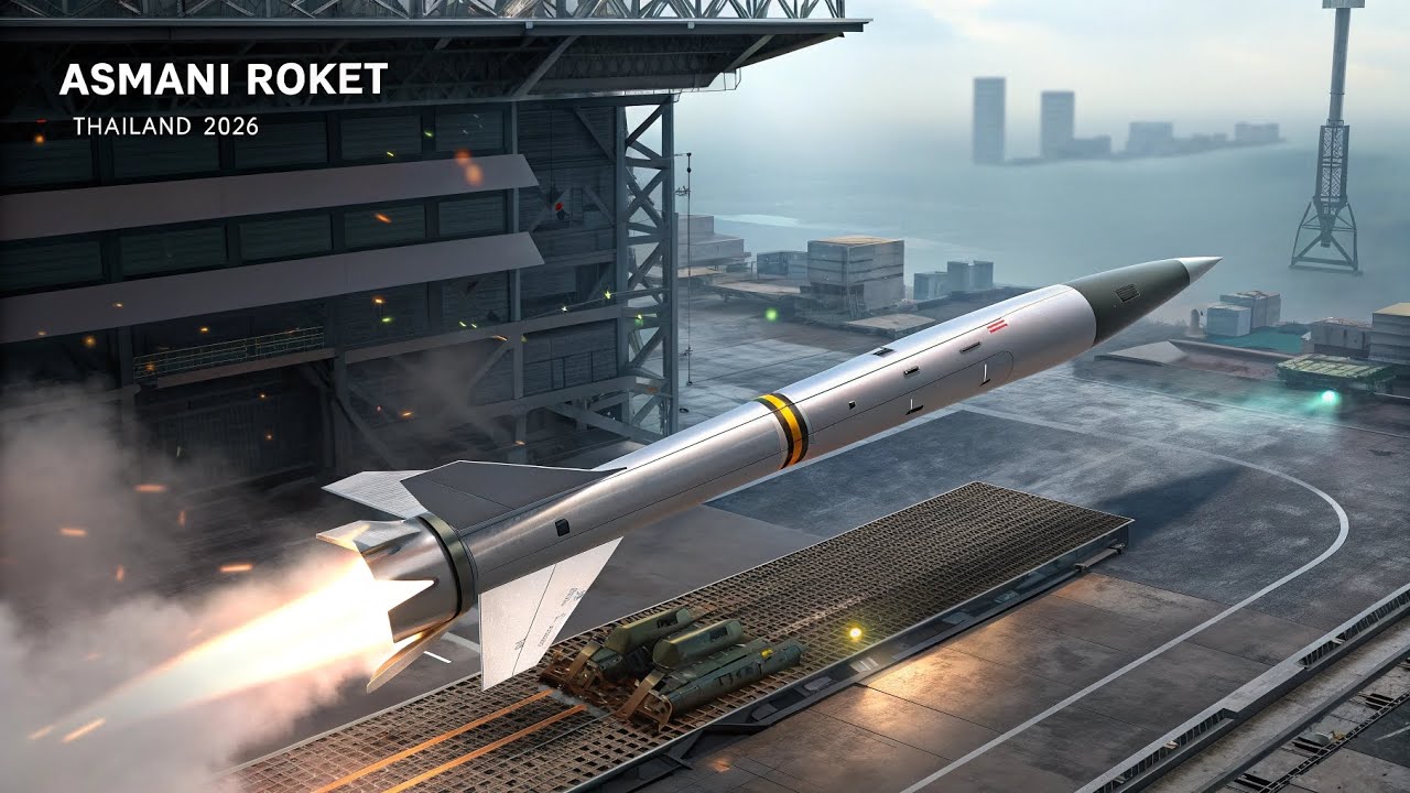 2026 เปิดตัว "Roket Bomb Barood" จรวดไทยสุดลับ! พิสัยไกล ถล่มเป้าแม่น ...