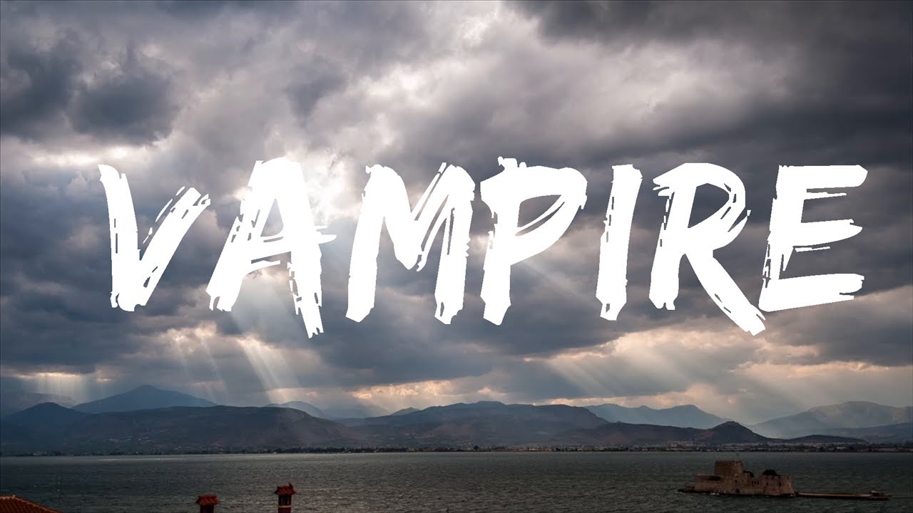 Olivia Rodrigo - Vampire (Lyrics) Lyrics Video - YouTube