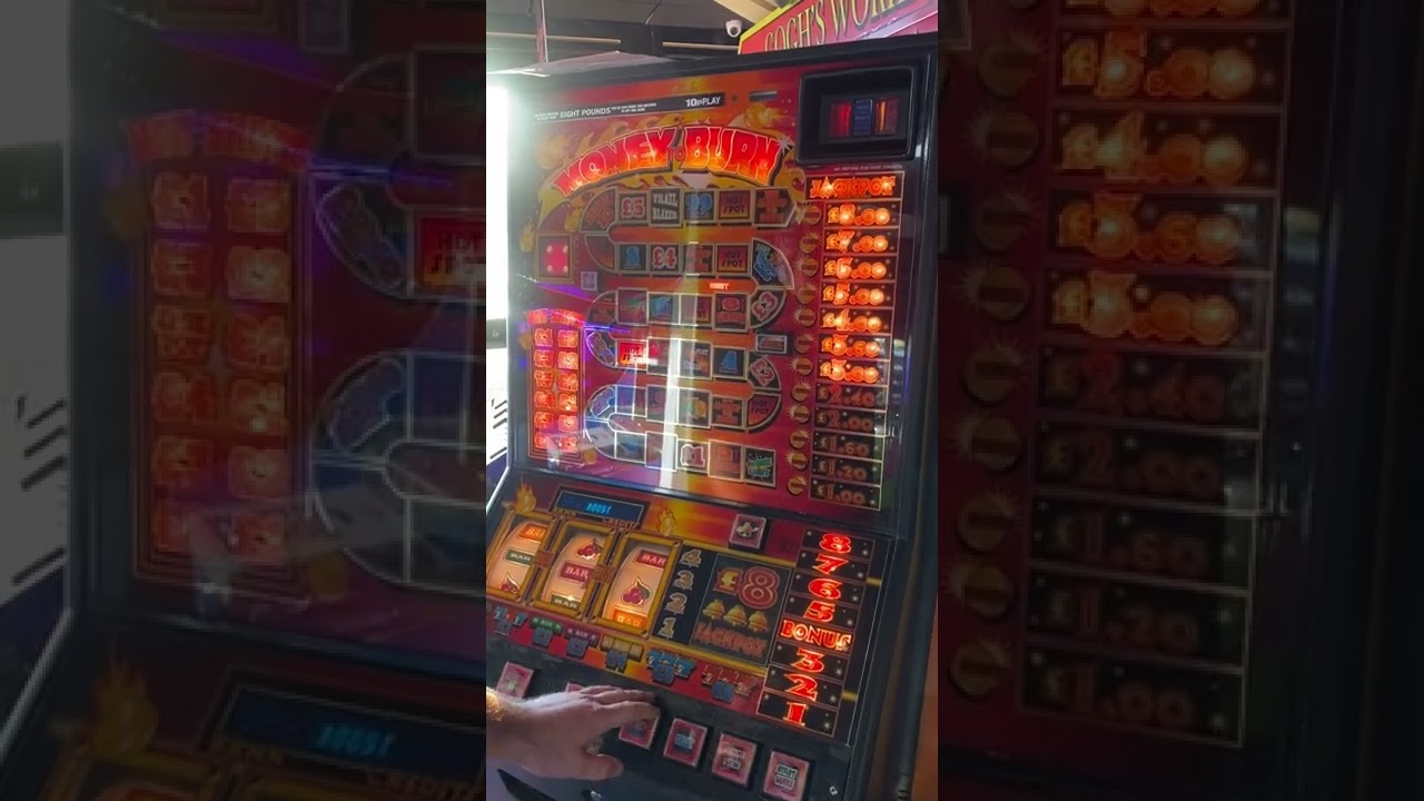 Money to Burn - Awp version - first look! £8 jackpot Bell fruit machine ...