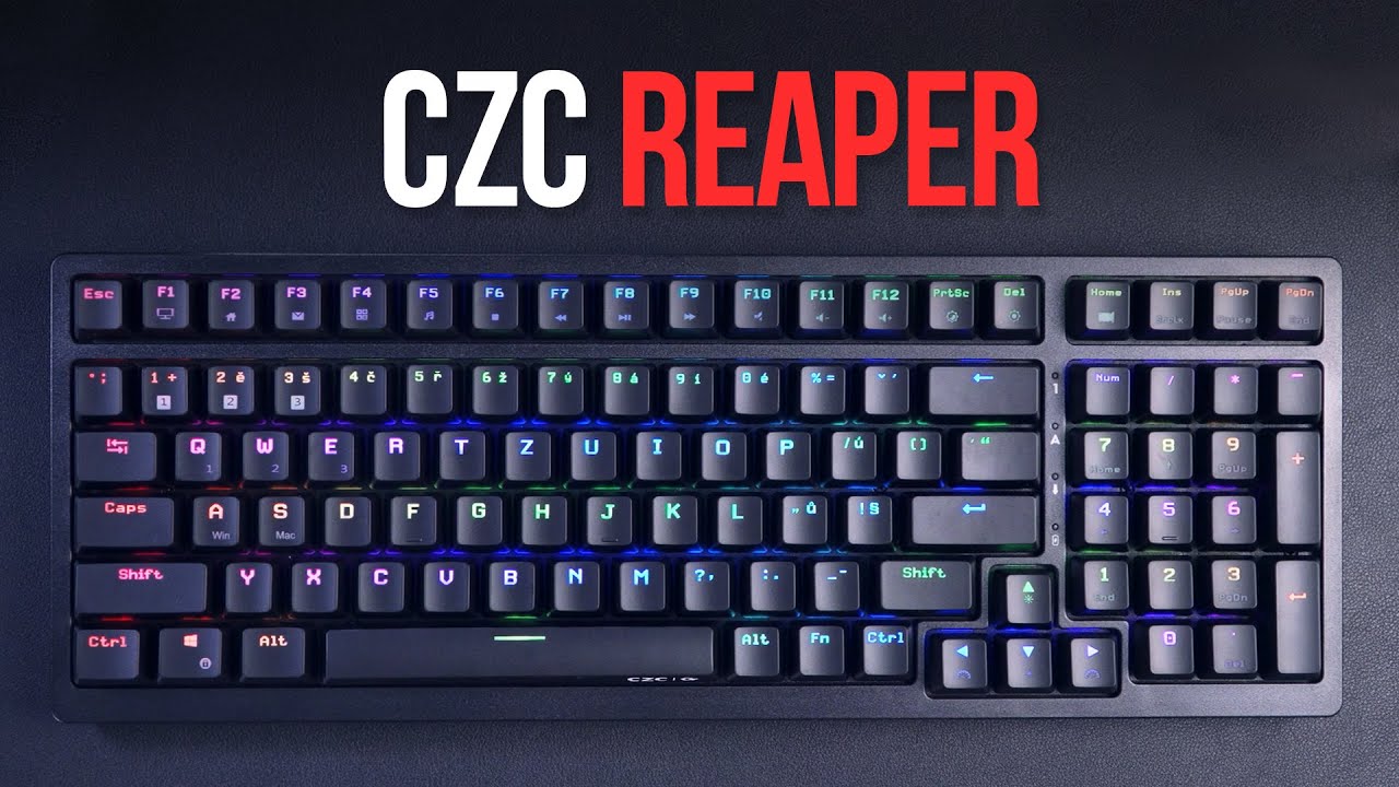 CZC Reaper (TTC Red) | Sound Test Comparison (Different Keyboards ...