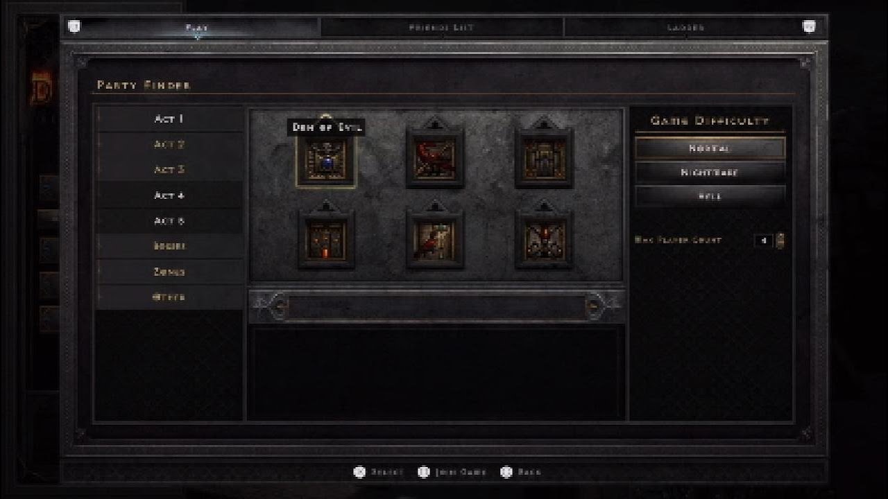 Diablo 2 Resurrected How to Join others to play Online & How to Invite ...