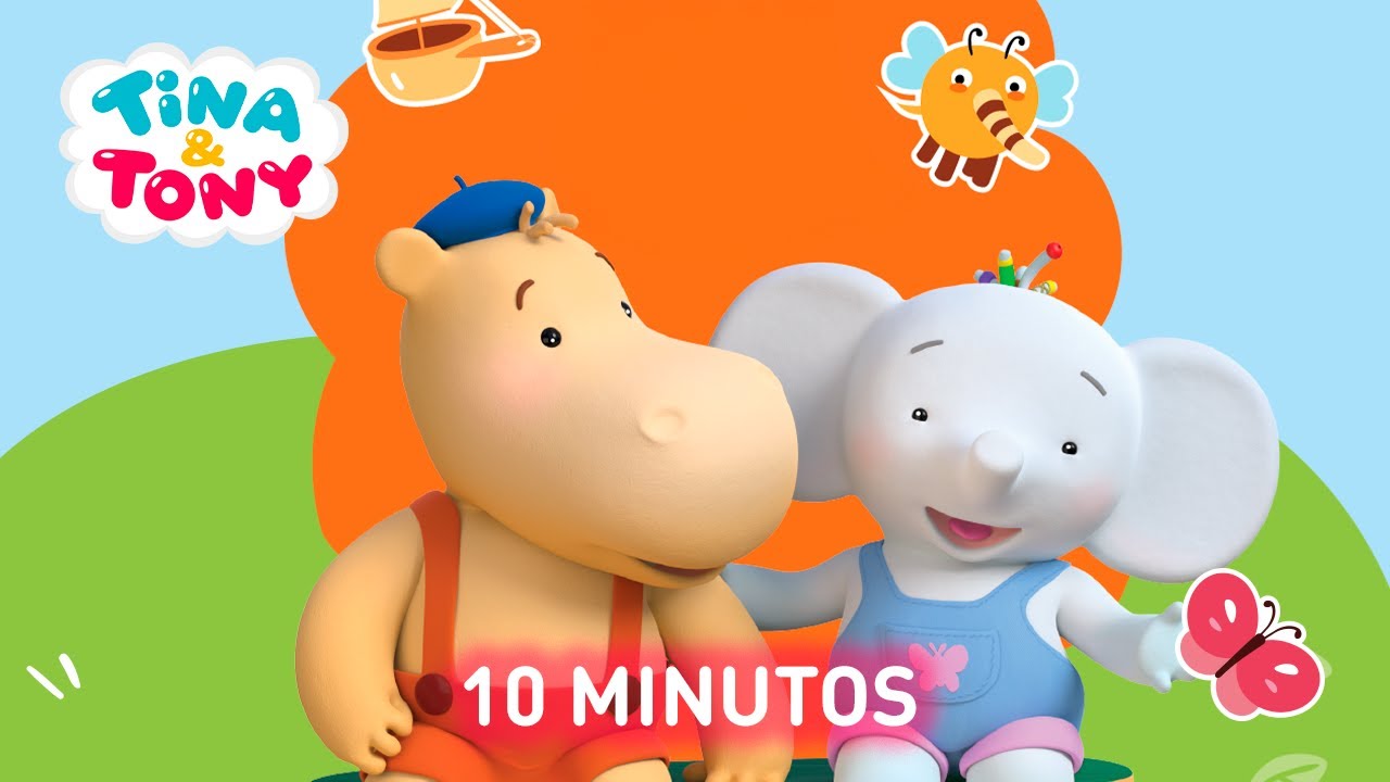 Tina y Tony ¡Fuera Microbios! 🦠 Mix de Aventuras Divertidas para Niños ...