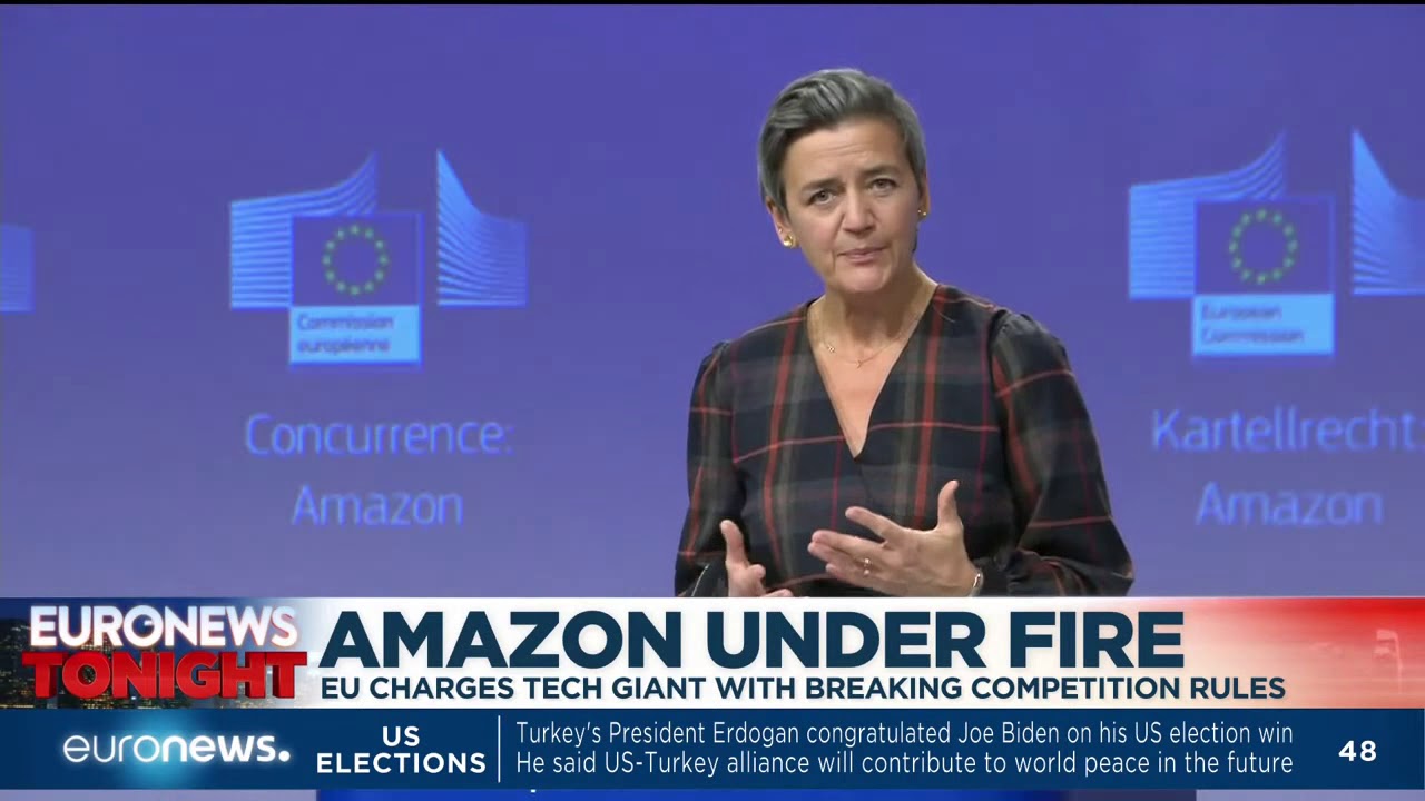 Amazon under fire: EU charges tech giant with breaking competition ...