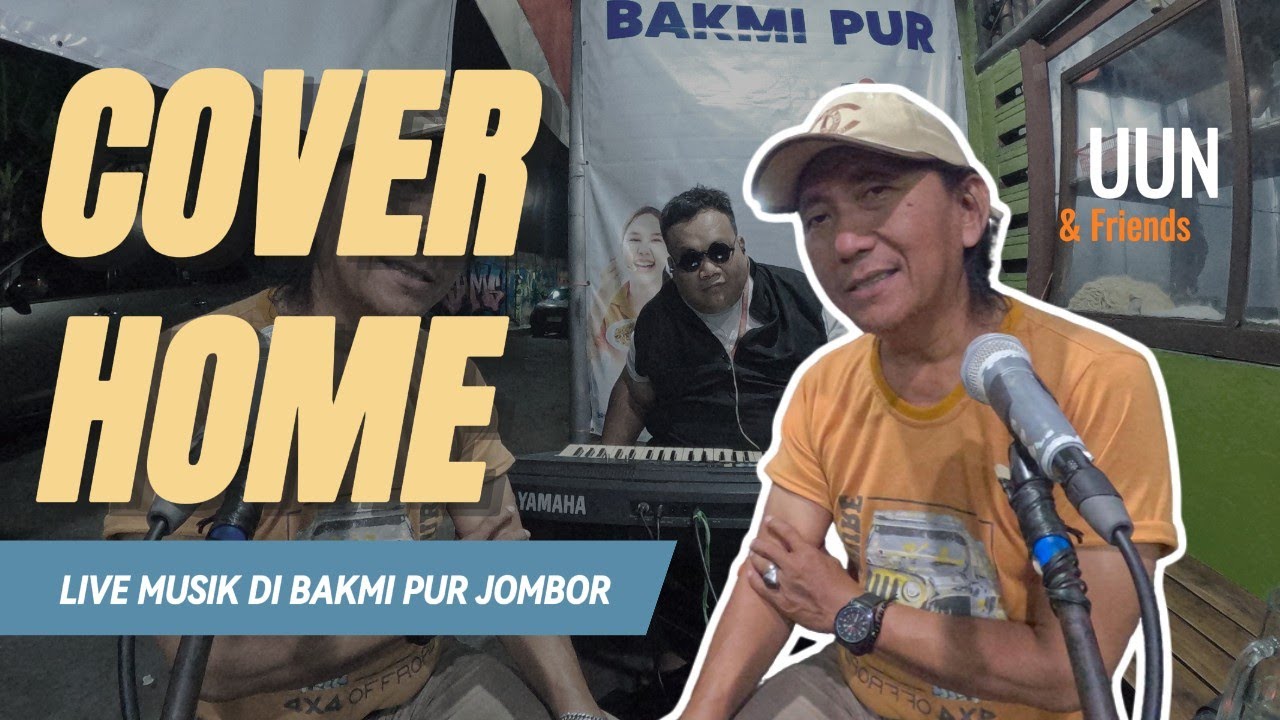 Ditantang bawain lagu Home by Michael Buble sama Bule Surabaya.. Awur Saja.. Ok Gass Pak Uun ...