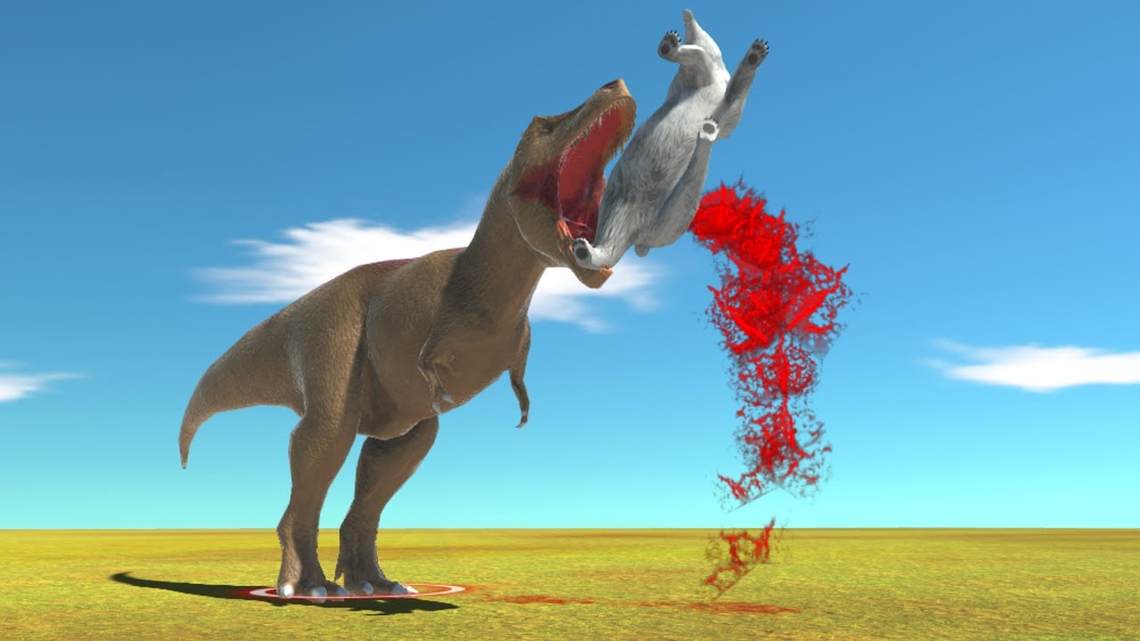 T-REX vs EVERY UNIT - Animal Revolt Battle Simulator - YouTube