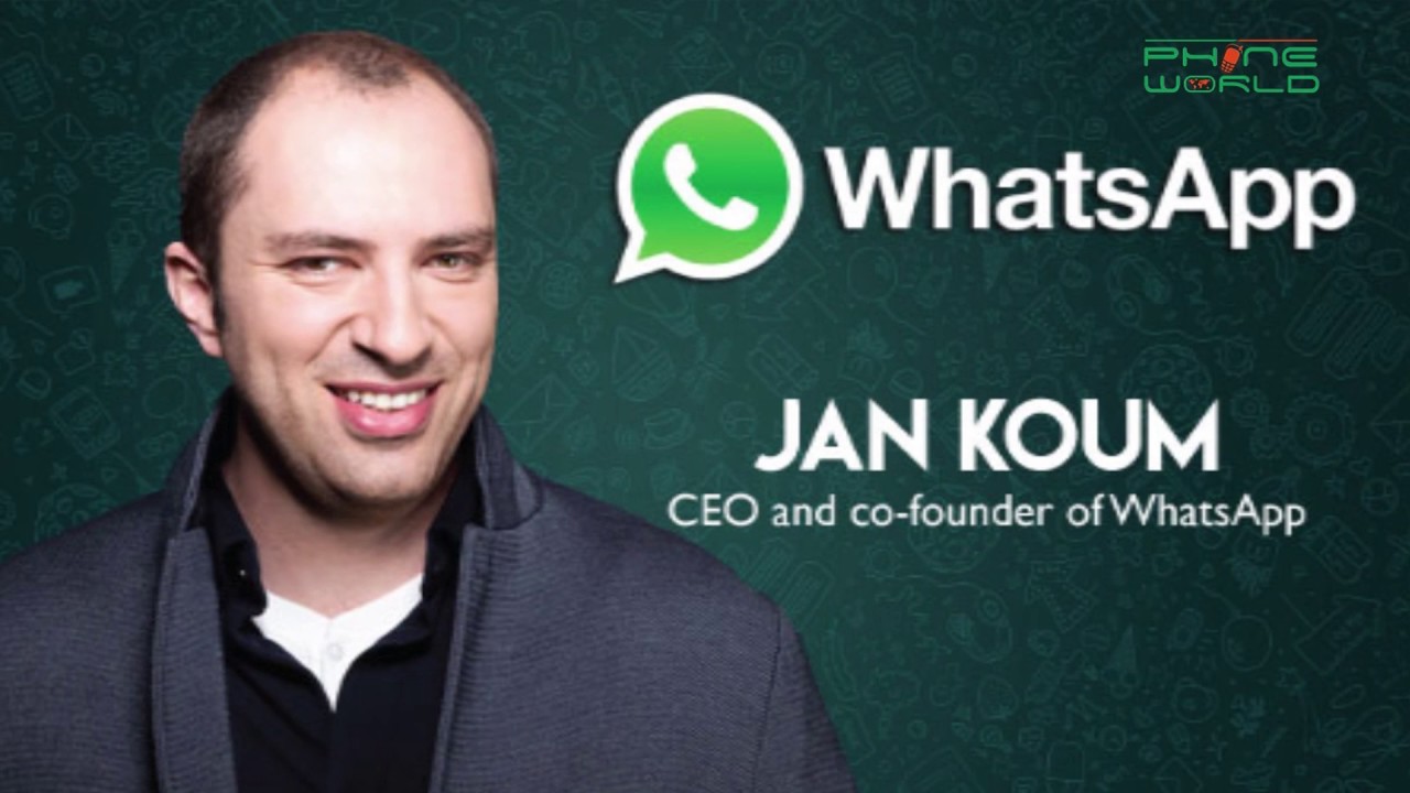 Whatsapp CEO Jan Koum | Tech Faces You Must Know - YouTube