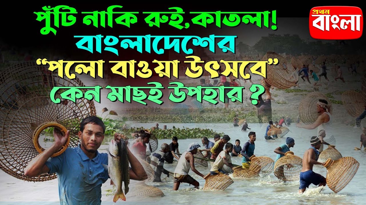 ২০০ বছরের ঐতিহ্য "পলো বাওয়া উৎসব" | Bangladesh Traditional fishing ...