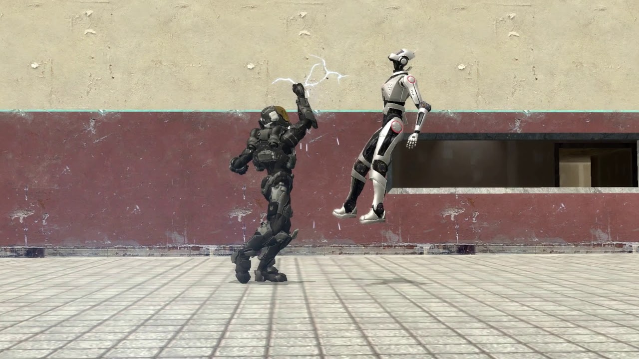 Striker Finisher Gmod fighting animation test - YouTube