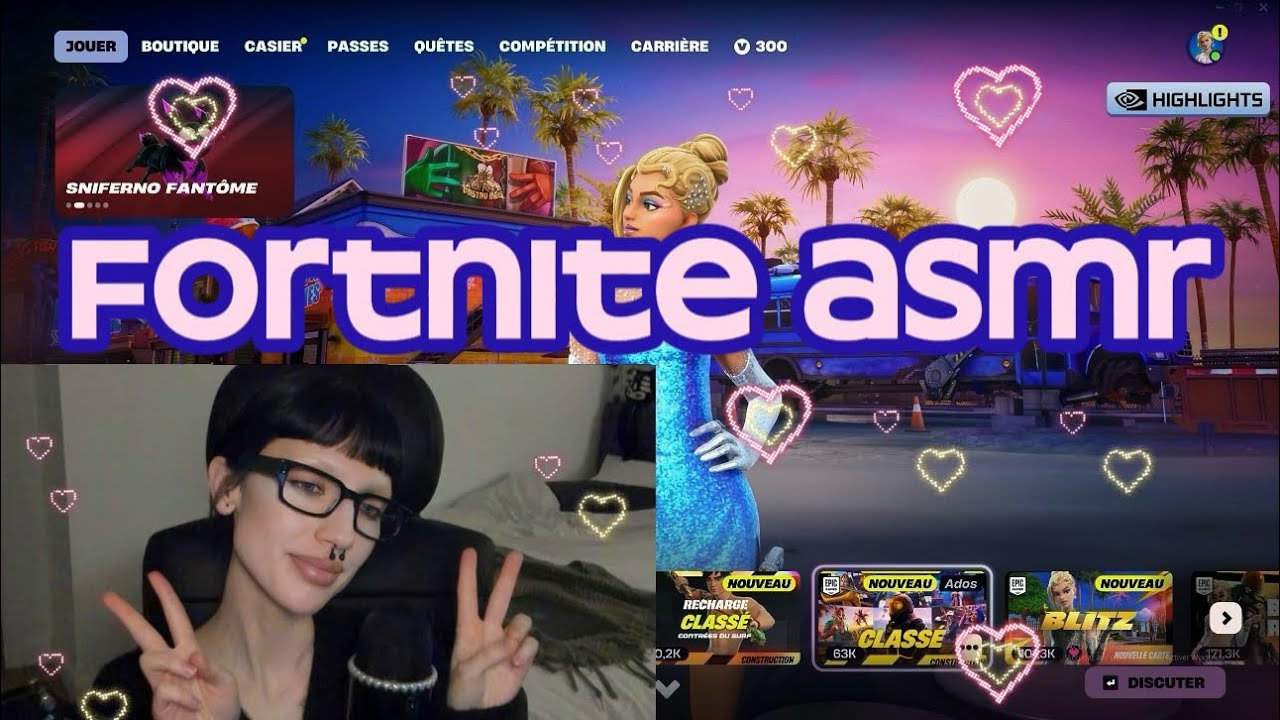 [asmr] Playing Fortnite again and Winning… once🥲 (Chatting, keyboard ...